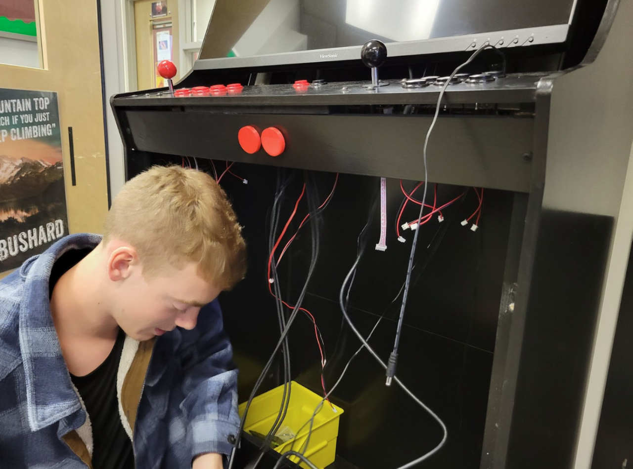 Arcade Cabinet | Meridian Technical Charter High School